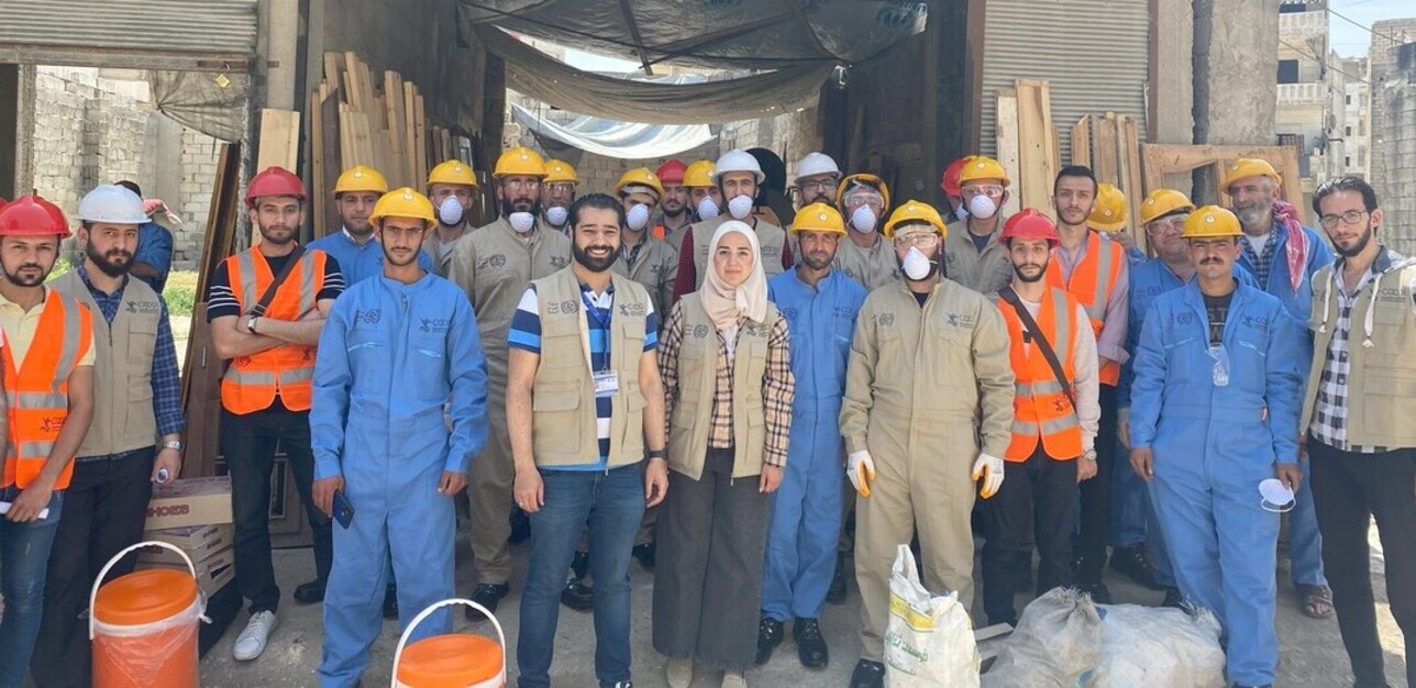 Syria. Cleaning Aleppo from rubble by providing employment ...