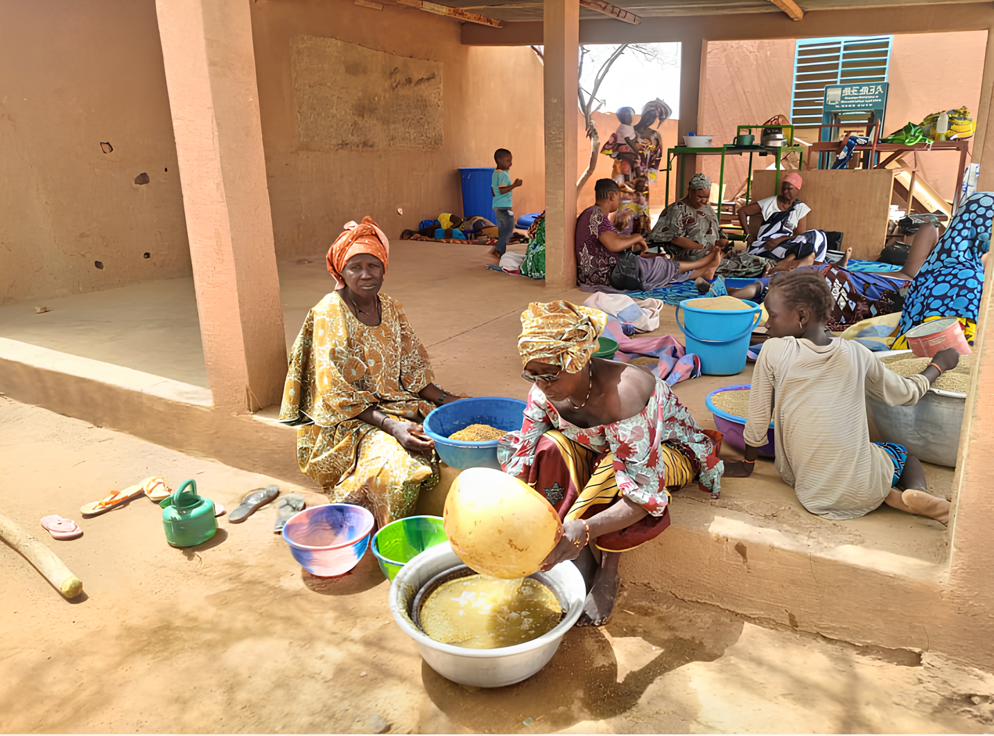 Burkina Faso : la production de farine enrichie comme stratégie de ...